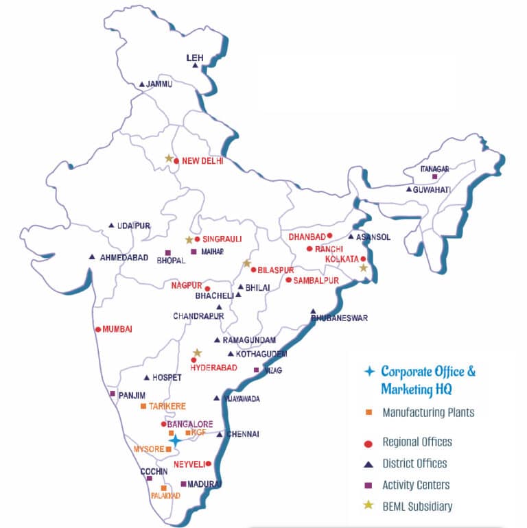 District Offices – BEML India